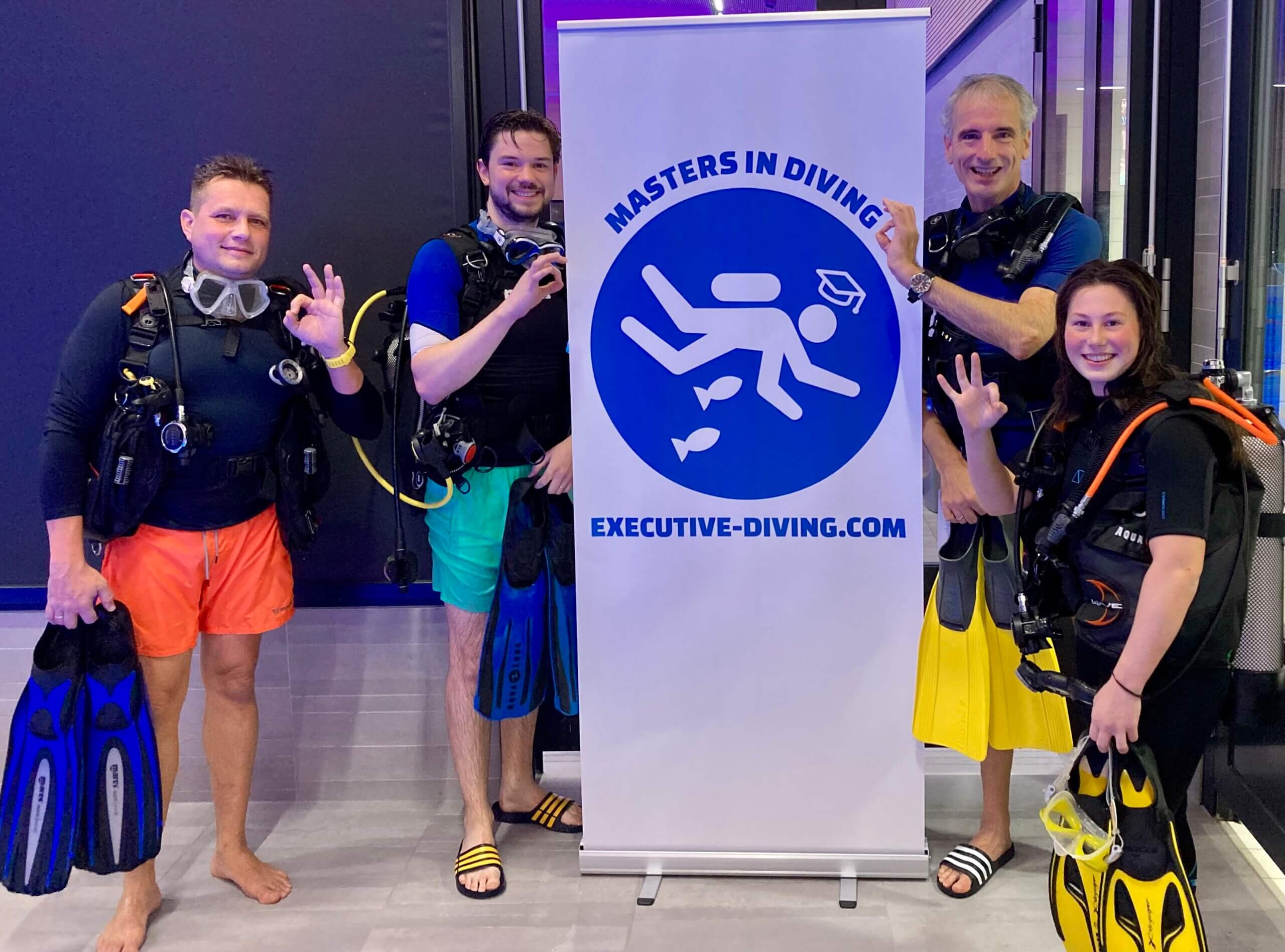 Executive-Diving aangesloten bij de NOB - Nederlandse Onderwatersport Bond